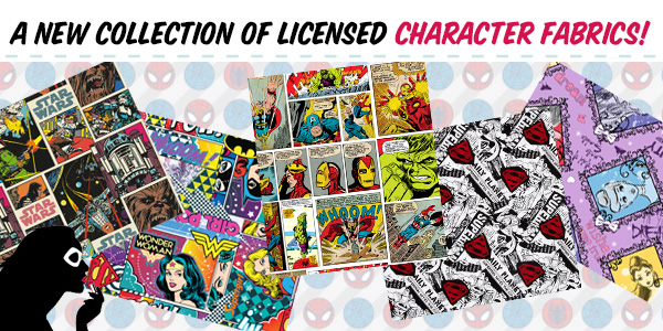 A New Collection of Licensed Character Fabrics « Set to Stunning